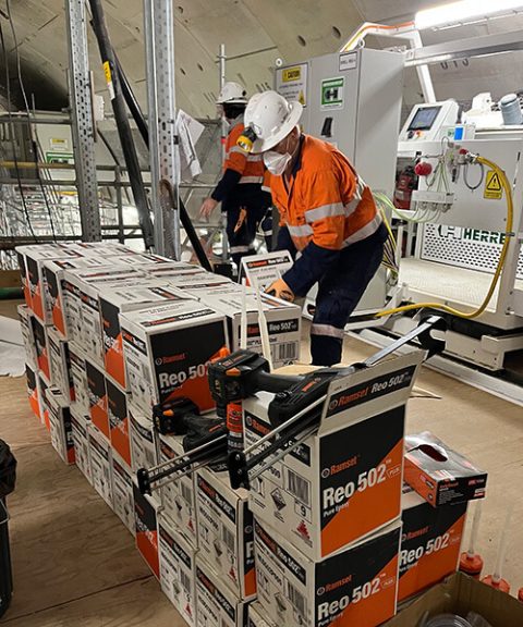 Ramset Powers Progress on the North East Link Tunnels - Ramset